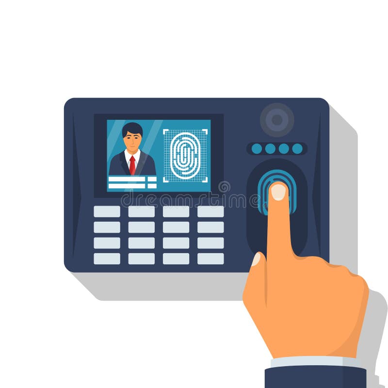 Finger print scan stock vector. Illustration of print - 129817920 Finger print scan stock vector. Illustration of print - 129817920