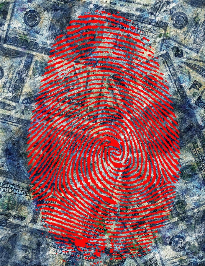 Fingerprints stock illustration. Illustration of biometrics - 32821493