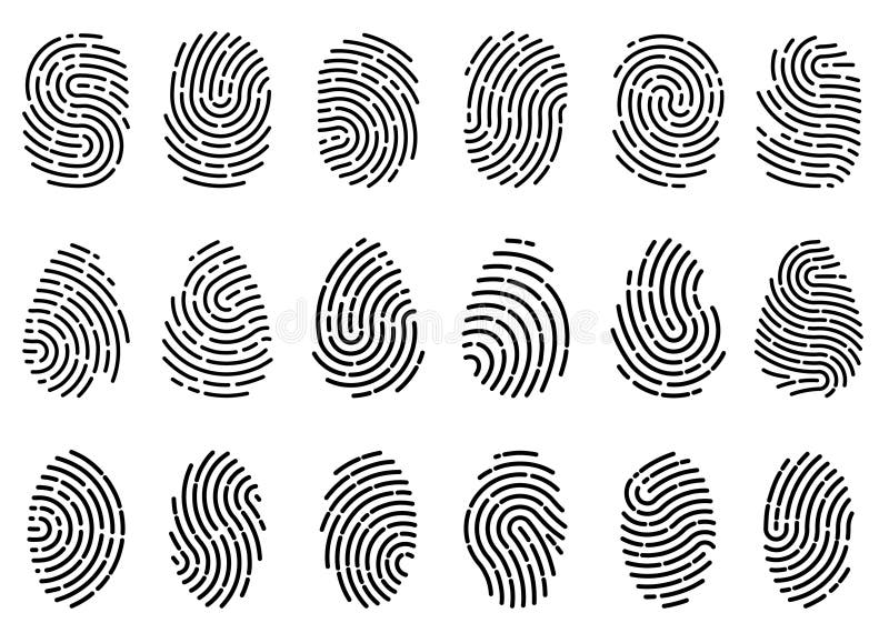 Thumbprints Scanner Stock Illustrations – 11 Thumbprints Scanner Stock ...