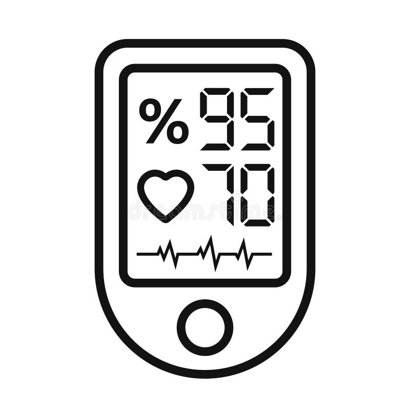 Oximeter Icons Stock Illustrations – 171 Oximeter Icons Stock ...