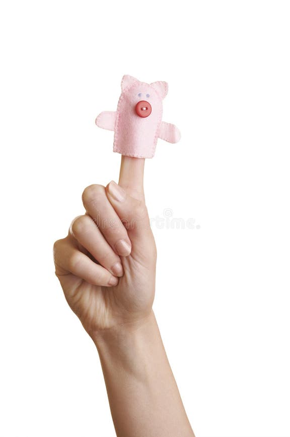 Finger puppet stock image. Image of hand, happy, children - 3026979