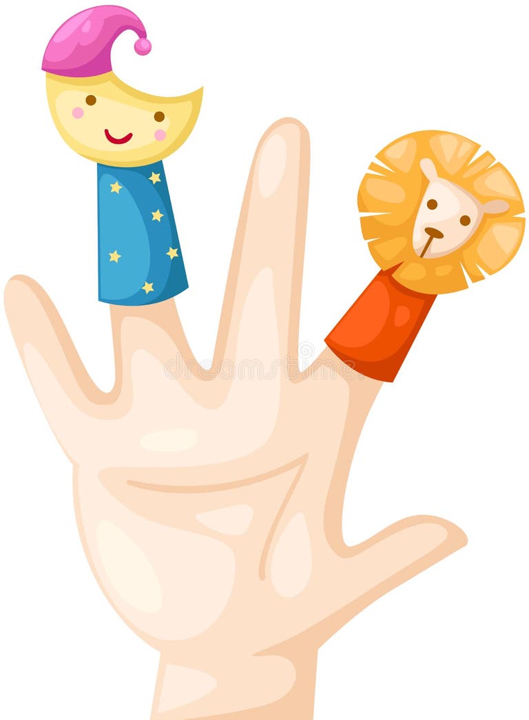 Finger Puppets Stock Illustrations – 401 Finger Puppets Stock ...