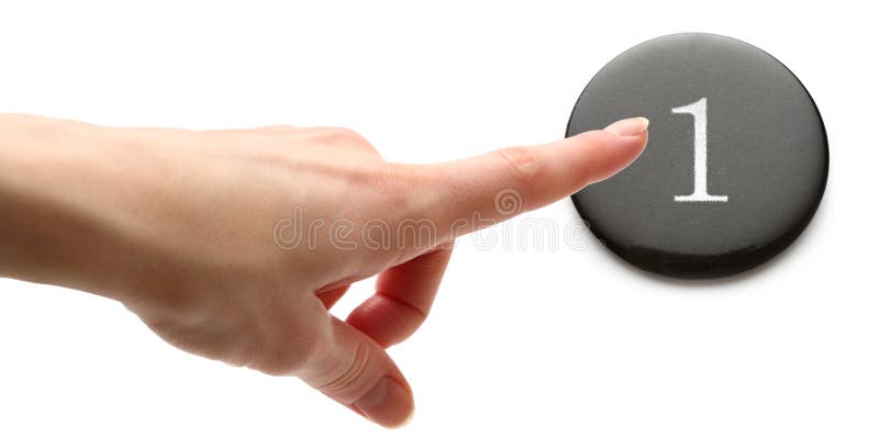 Pushing the Button stock image. Image of control, remote - 32358373