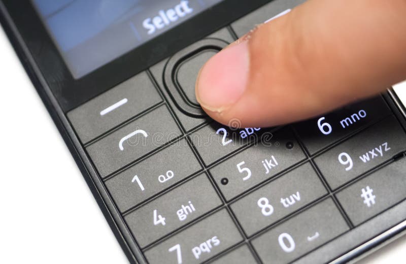 Businessman S Hand Holding a Cell Phone Stock Image - Image of ...