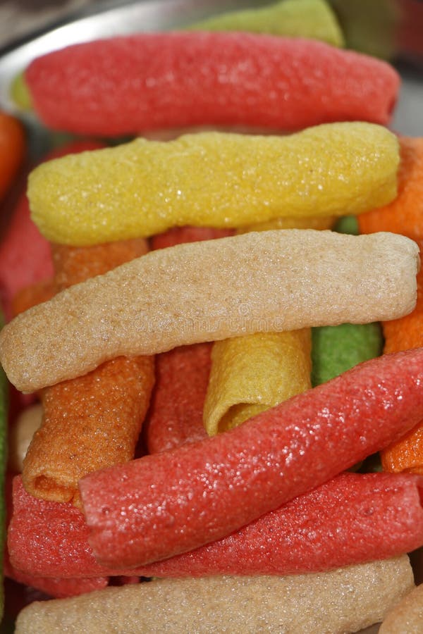 Finger Roll is Very Light Food Stock Image - Image of paper, light ...