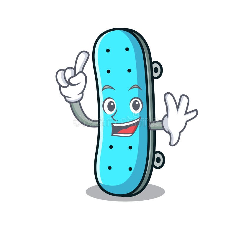 Finger Ice Skate on a Cartoon Chair Stock Vector - Illustration of ...