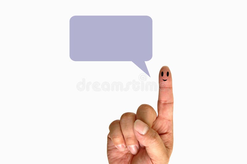 Finger smileys stock photo. Image of symbol, icon, palm - 23052304