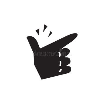 Finger Snapping Black White Stock Illustrations – 109 Finger Snapping ...