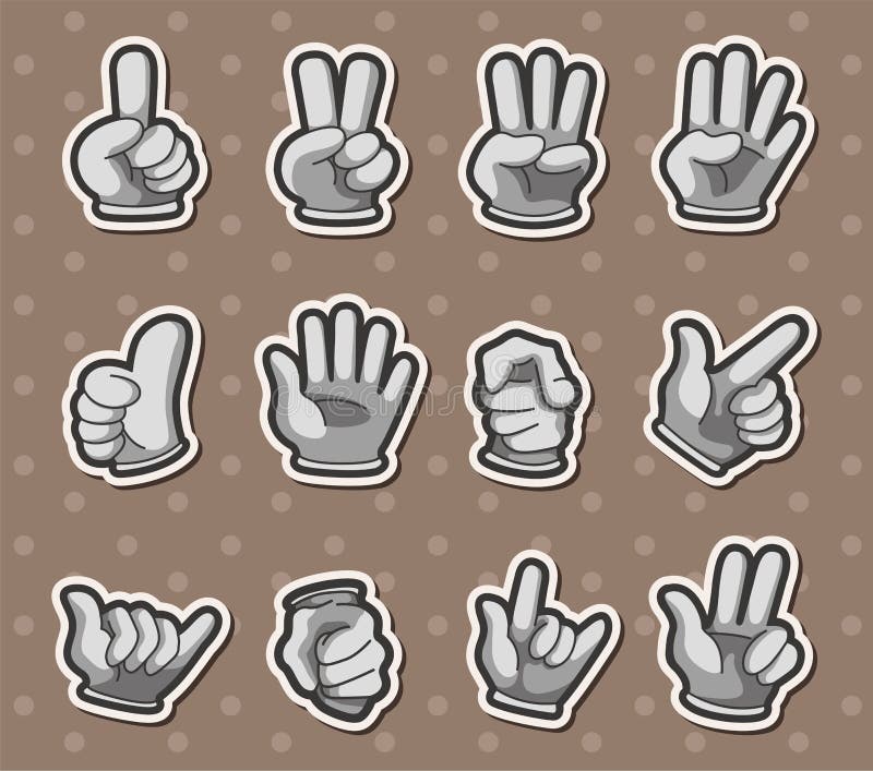 Cartoon Hand Middle Finger Down Stock Illustrations – 184 Cartoon Hand ...