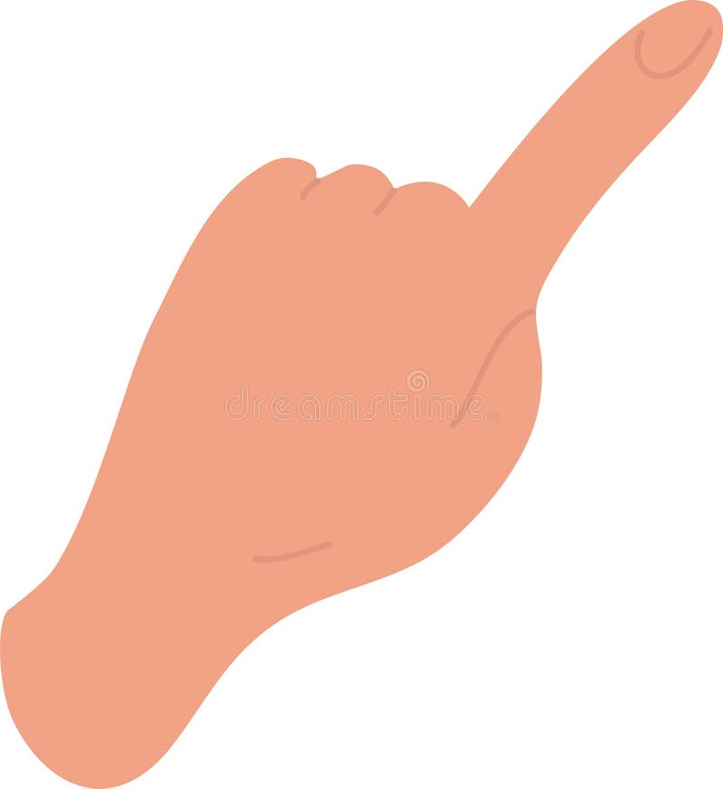 Finger Tapping Something stock vector. Illustration of click - 352490778