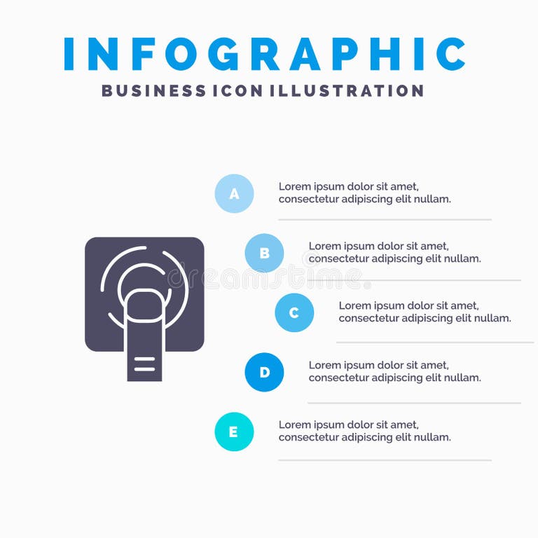 Finger, Touch, Finger Touch, Screen Infographics Presentation Template ...
