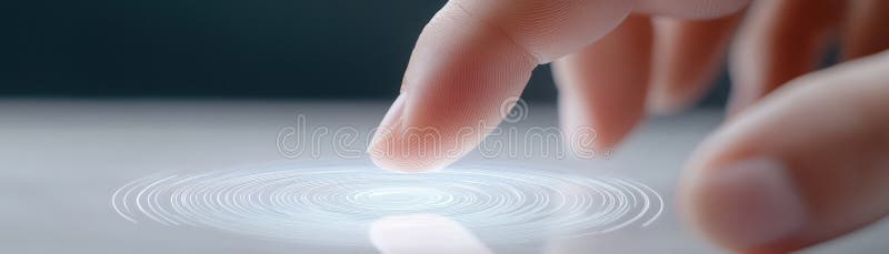 Finger Touching Orb, Exploring the Intersection of Touch and Technology ...