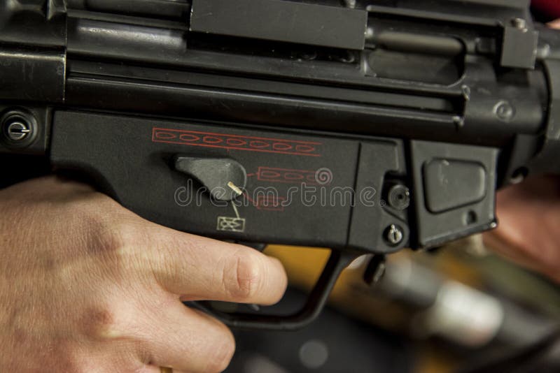 Finger on a trigger stock image. Image of hand, trigger - 37394911