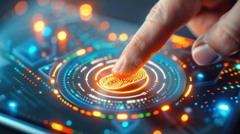 Finger Unlocking Smartphone with Illuminated Fingerprint Scanner ...