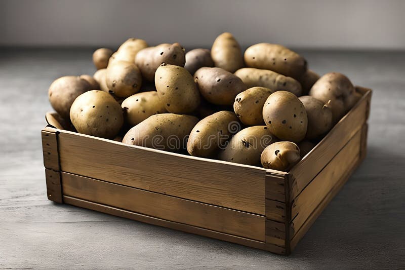 Fingerling Potato is Small, Stubby, Finger-shape Stock Illustration ...