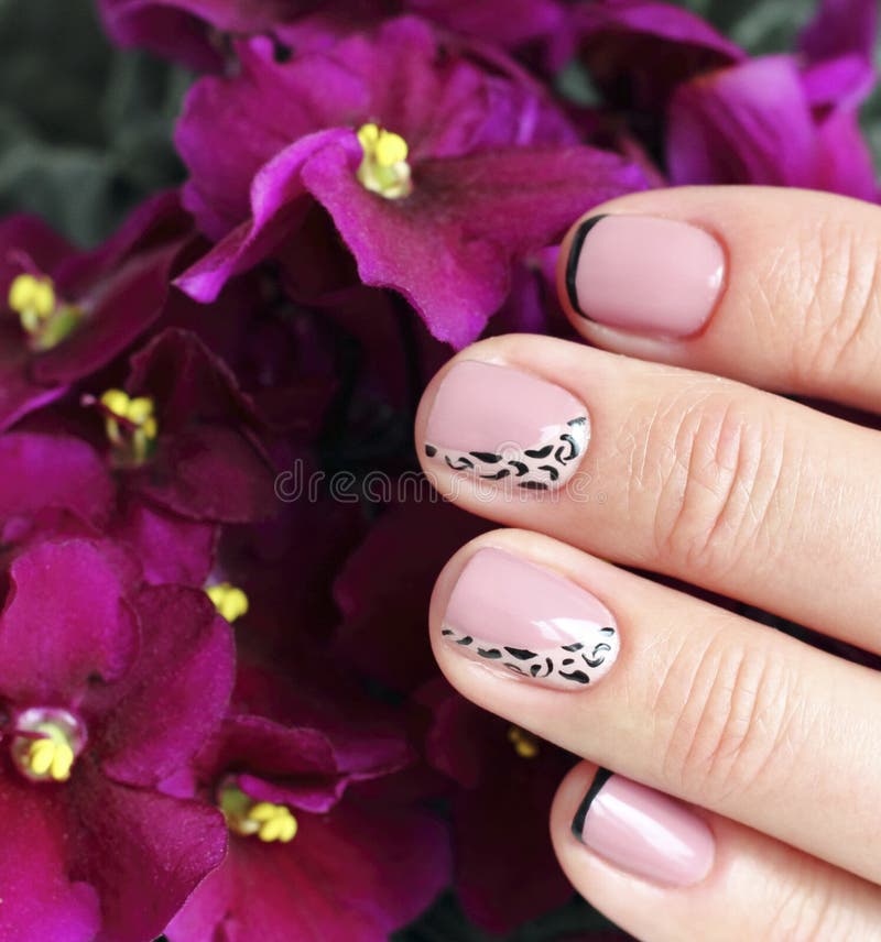 Fingernails stock image. Image of flower, women, glamor - 57692557