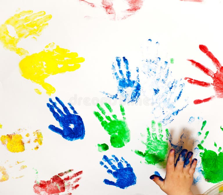 Fingerpaint stock image. Image of painting, creativity - 16372663
