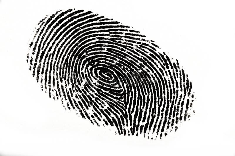 Fingerprint Guy stock vector. Illustration of character - 19111506