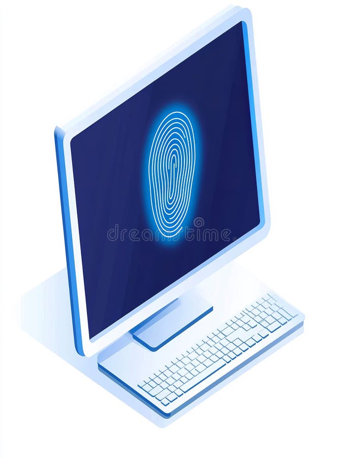 Fingerprint stock image. Image of identity, fingerprint - 380772989