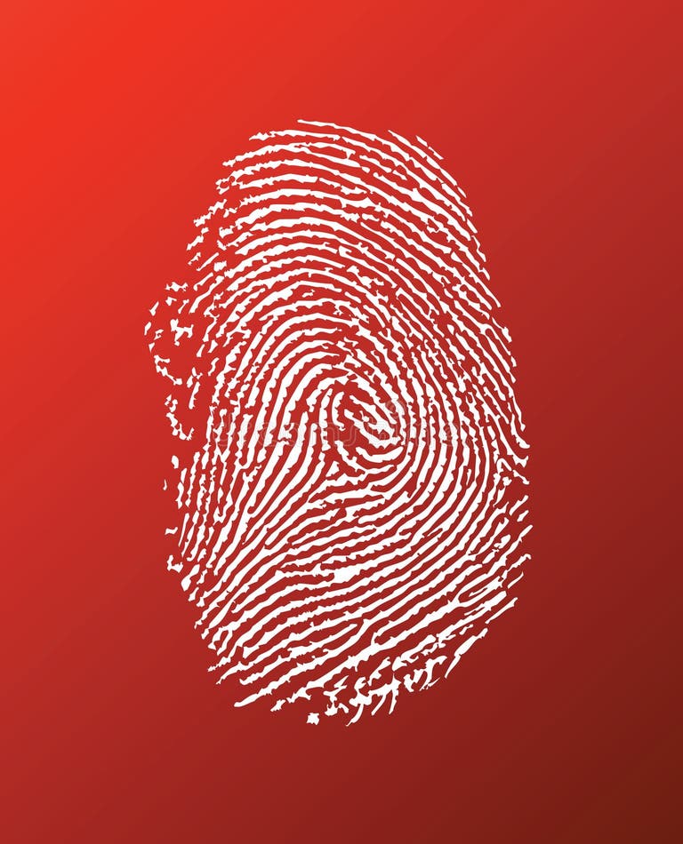 Digital Fingerprint Trace Stock Illustrations – 490 Digital Fingerprint ...