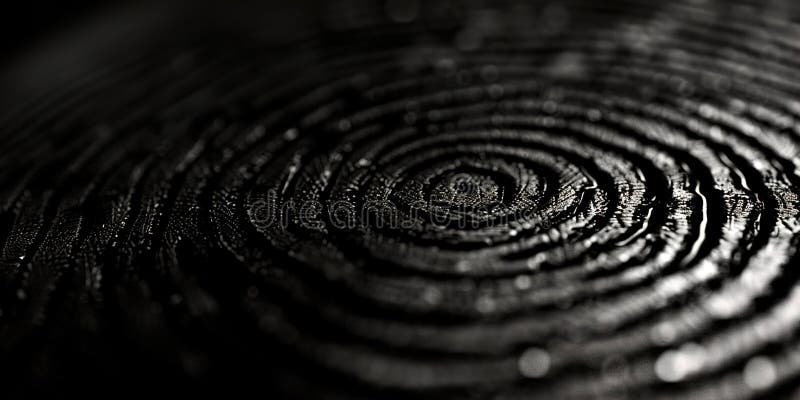 Fingerprint Abstract Background Stock Illustration - Illustration of ...