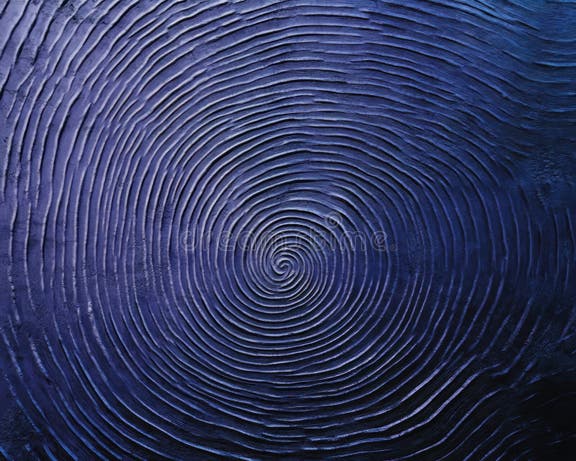 Fingerprint As Annual Tree Rings. Abstract Concept of Identity and ...