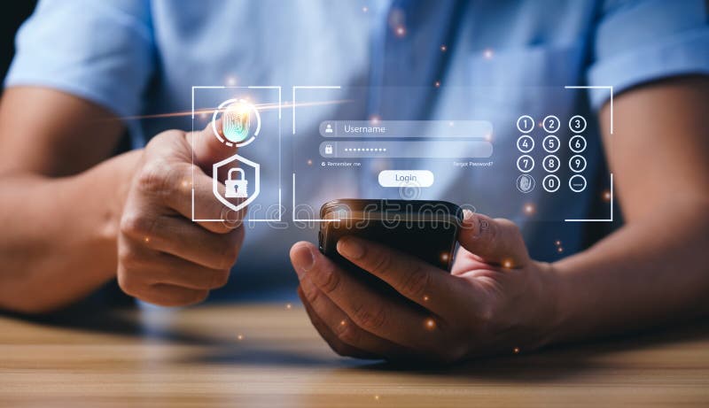 Fingerprint Authentication and Login Technology. Technology Cyber ...