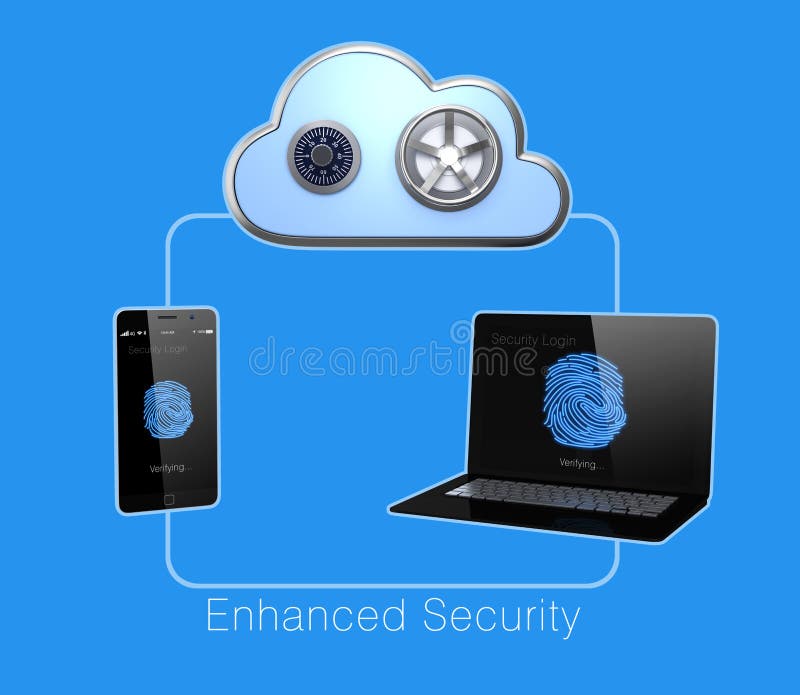 Fingerprint Authentication stock illustration. Illustration of unique ... Fingerprint Authentication stock illustration. Illustration of unique ...