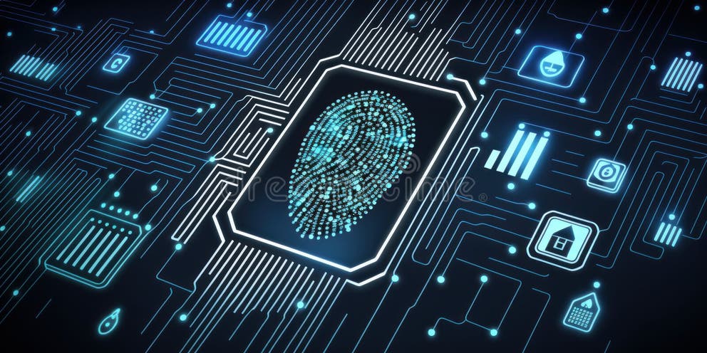 Fingerprint Authentication To Access Secured Computer Network & Digital ...