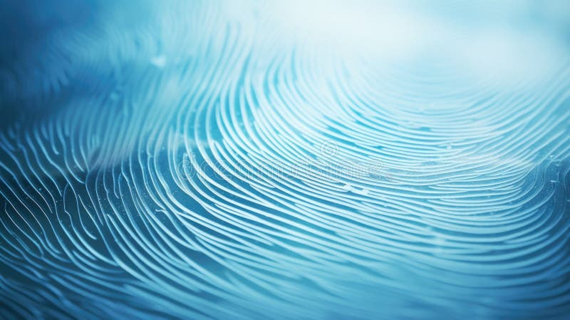 Fingerprint Background with Water Droplets, Blurred Background, AI ...