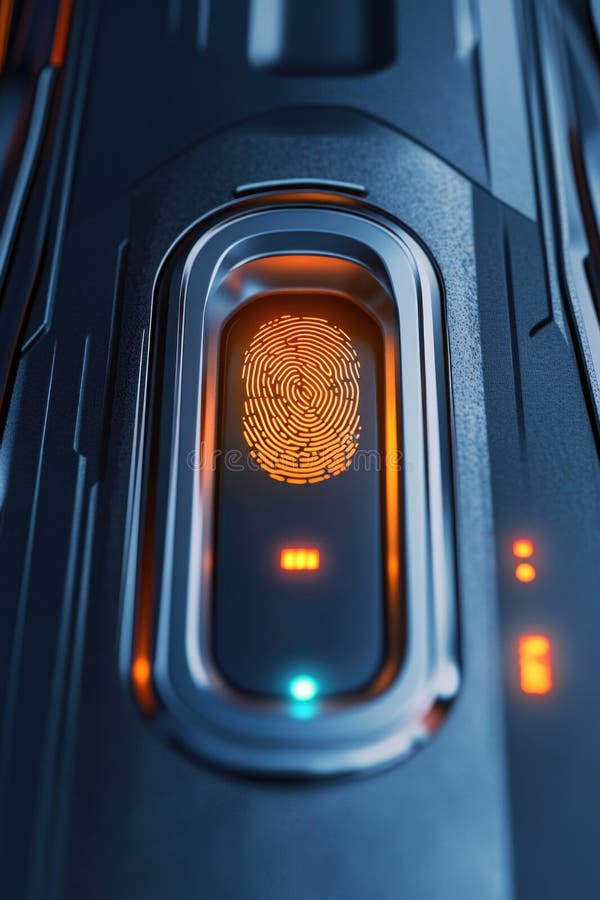 Fingerprint on Cell Phone stock photo. Image of forensic - 377432078