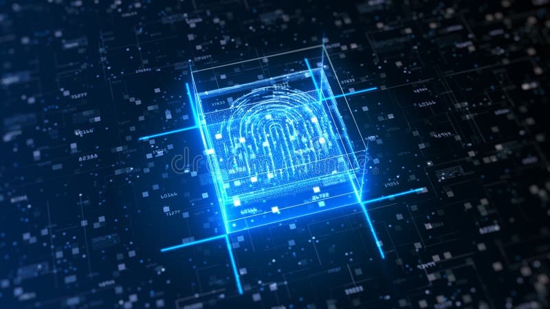 Fingerprint Animation Stock Illustrations – 70 Fingerprint Animation Stock Illustrations ...