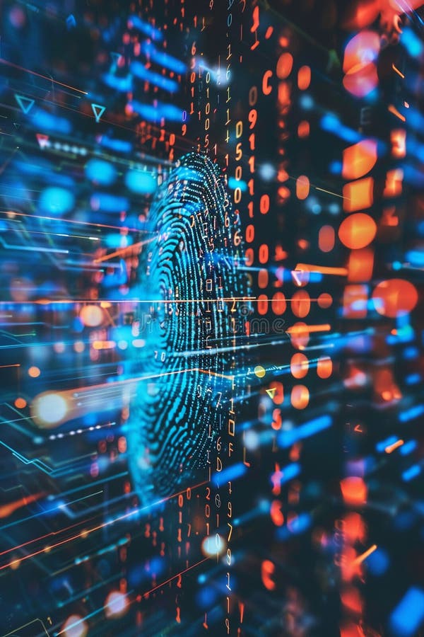 Fingerprint Code Stock Illustrations – 8,590 Fingerprint Code Stock ...