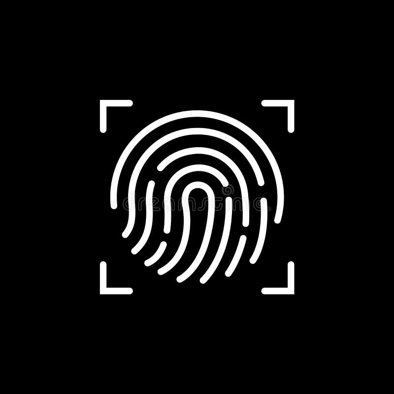 Fingerprint Icon.Symbol for Graphic and Web Design Stock Vector ... Fingerprint Icon.Symbol for Graphic and Web Design Stock Vector ...