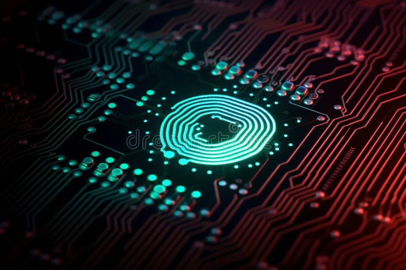 Fingerprint Integrated in a Printed Circuit, Releasing Binary Codes ...