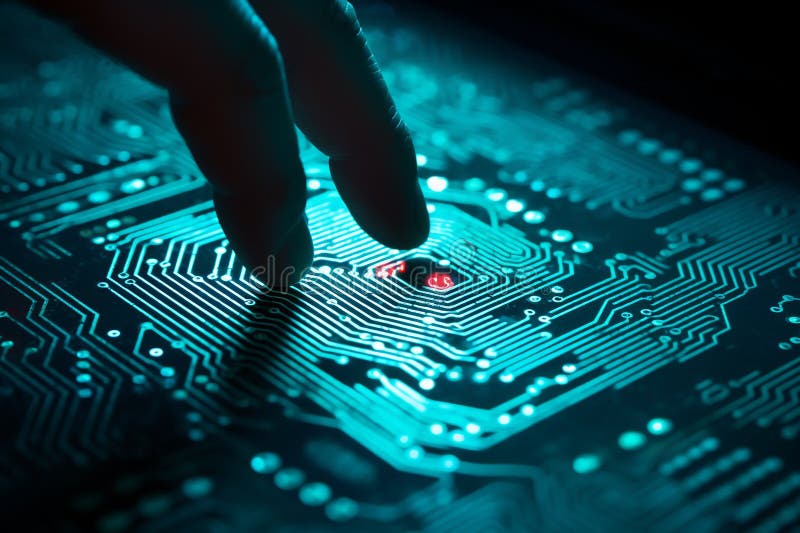 Fingerprint Integrated in a Printed Circuit, Releasing Binary Codes ...