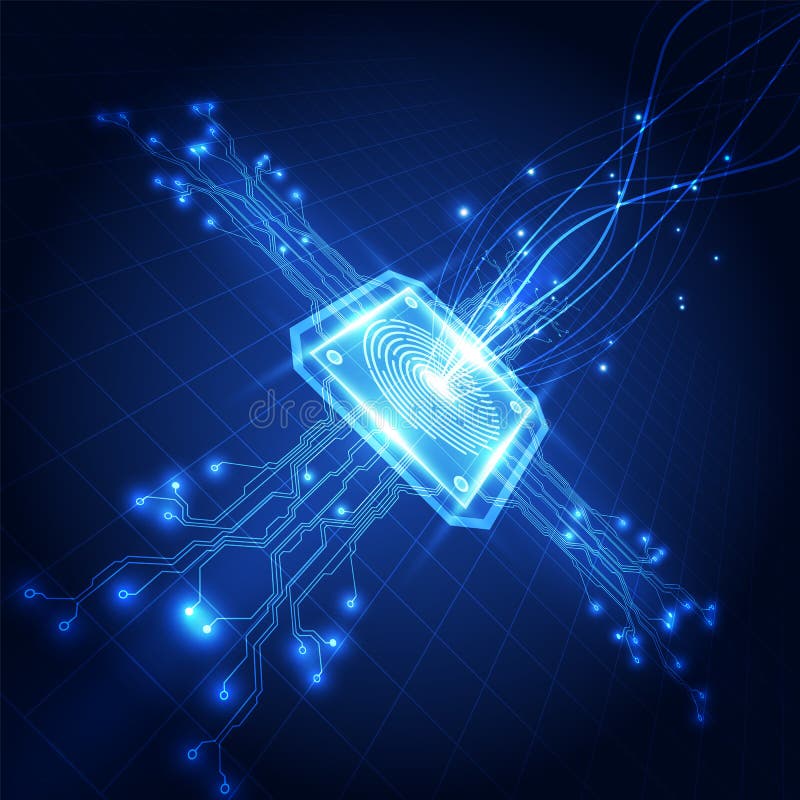 Fingerprint Integrated in a Printed Circuit, Releasing Binary Codes ...