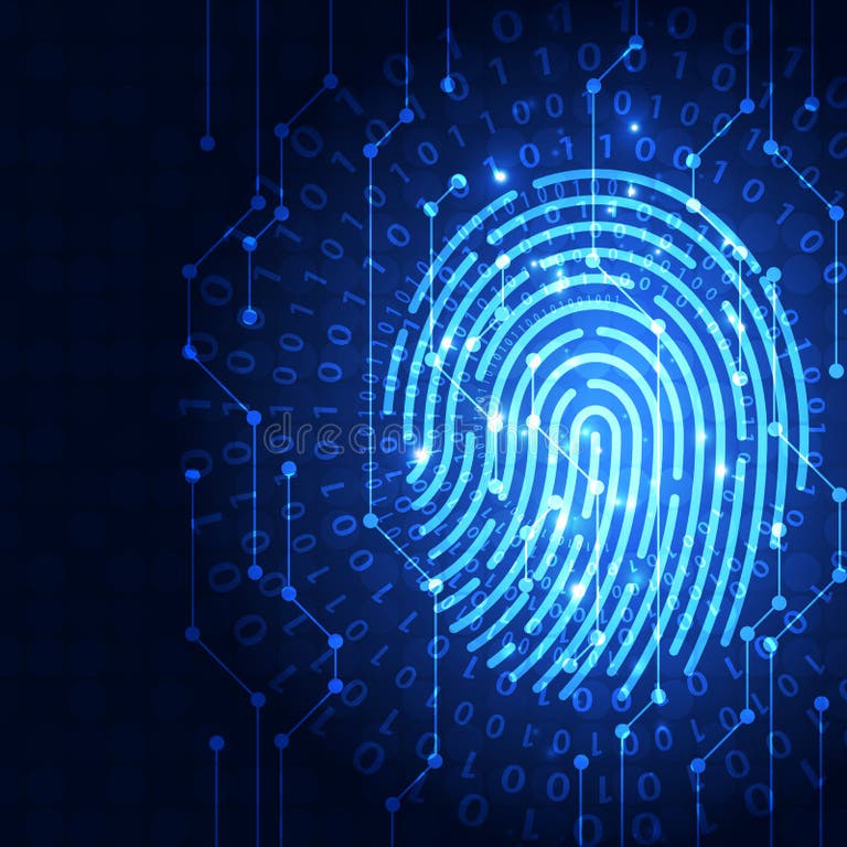 Fingerprint Scanning System Stock Illustrations – 4,626 Fingerprint ...