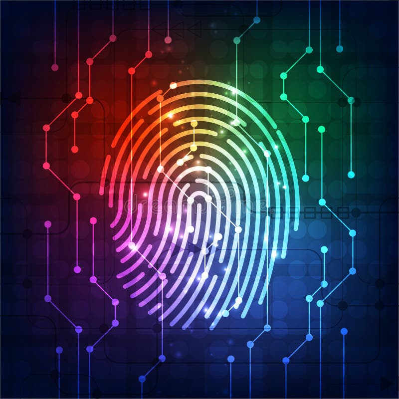 Fingerprint Integrated in a Printed Circuit, Releasing Binary Codes ...