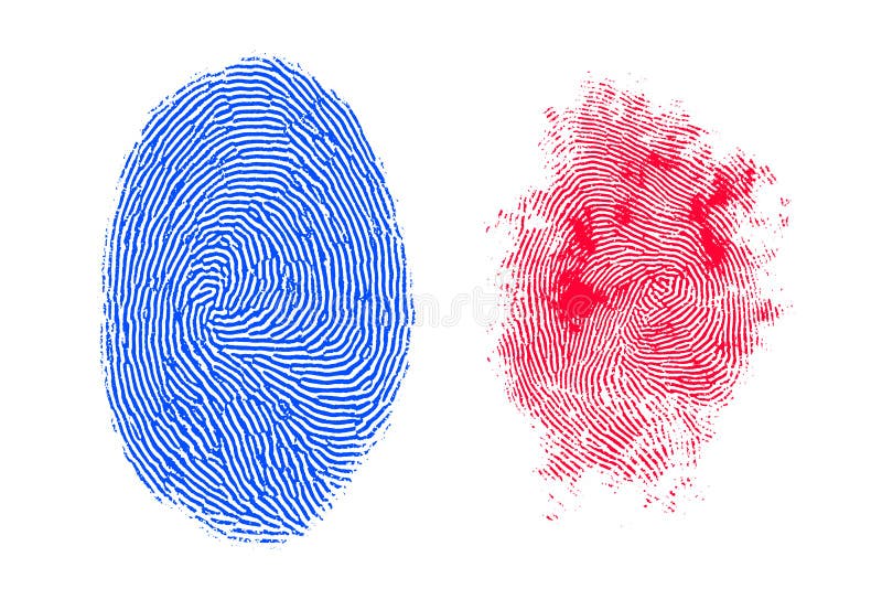Fingerprint isolated stock illustration. Illustration of hand - 134508471
