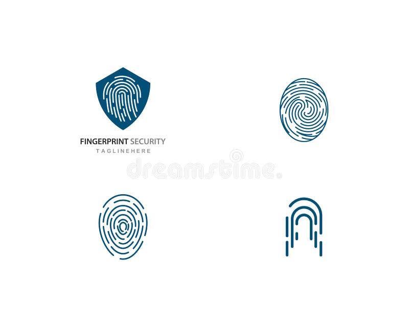 Fingerprint Logo Stock Illustrations – 2,913 Fingerprint Logo Stock ...