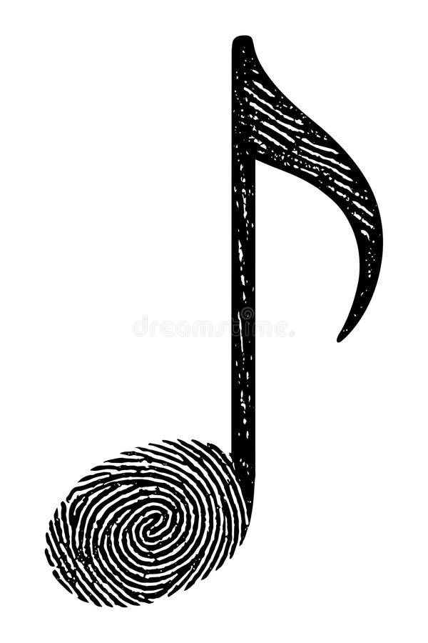 Note Fingerprint Stock Illustrations – 318 Note Fingerprint Stock ...
