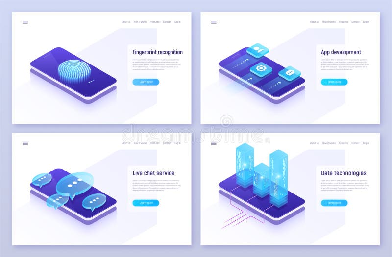 Fingerprint Recognition, Mobile App Development, Live Chat Service, Digital Information ...