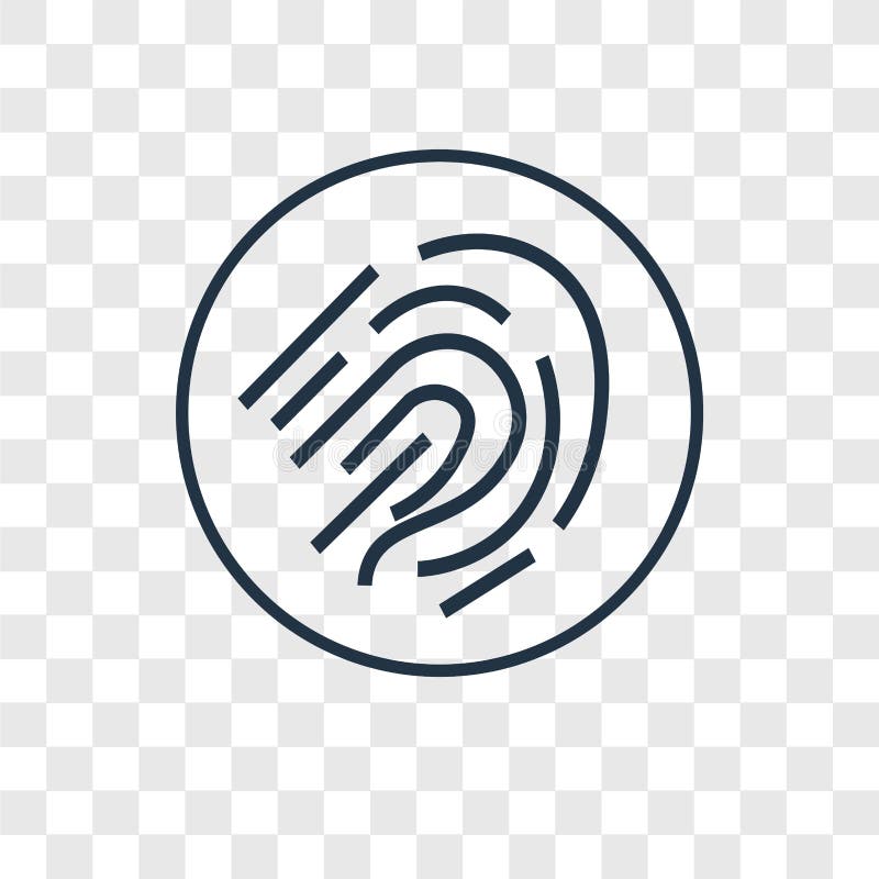 Fingerprint Transparent Png Stock Illustrations – 100 Fingerprint ...