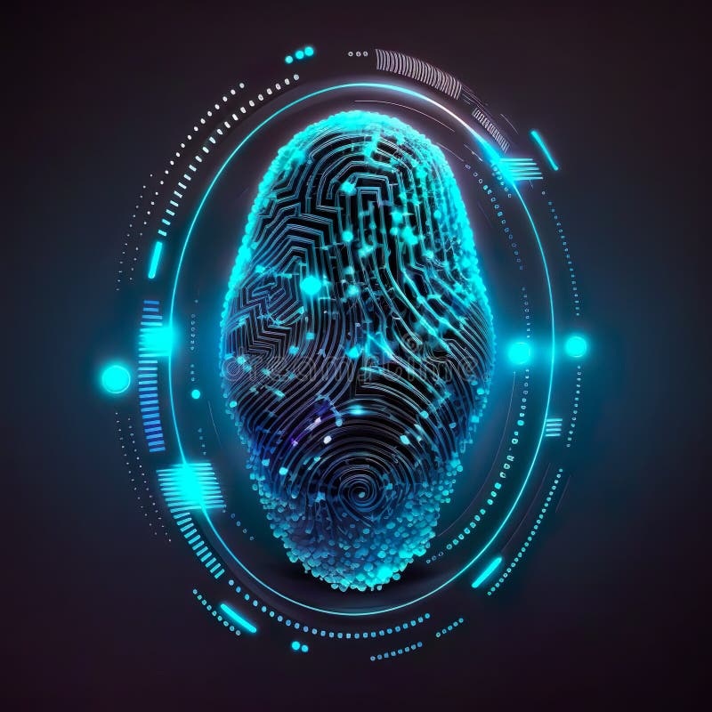 Businessman Using a Fingerprint Scan. 3d Cyber Security Fingerprint ... Businessman Using a Fingerprint Scan. 3d Cyber Security Fingerprint ...