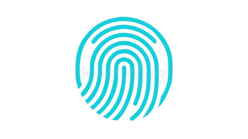 Fingerprint Scan Icon Vector, Security, Authentication, Identity, Access, Vector Design ...
