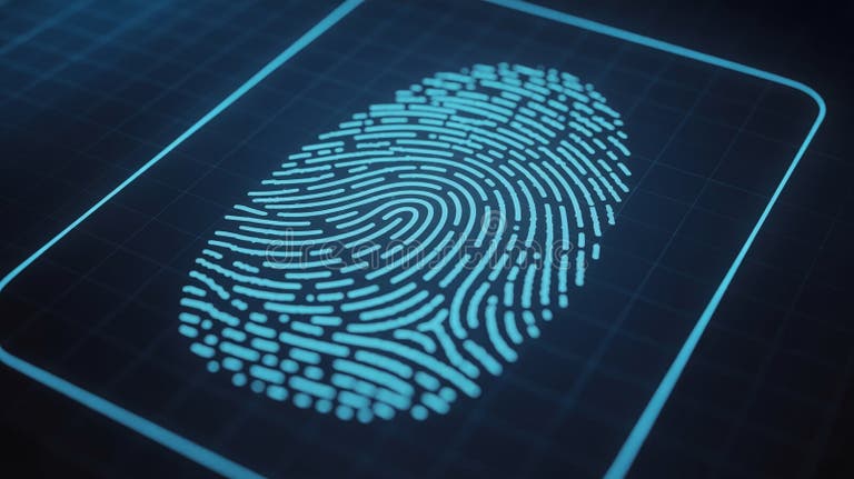 Fingerprint Scan Identification Security Biometric Technology ...