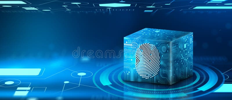 Fingerprint Scan Provides Access with Biometrics Identification on Cube ...