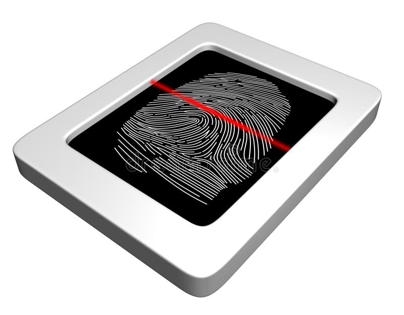 Fingerprint Scanner Logo, Identification User Id Touch Finger ...