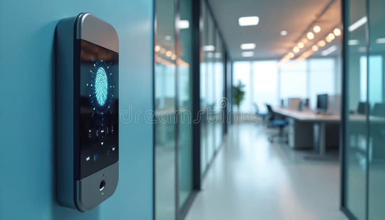 Fingerprint Scanner Access Control System Stock Illustrations – 3,152 ...